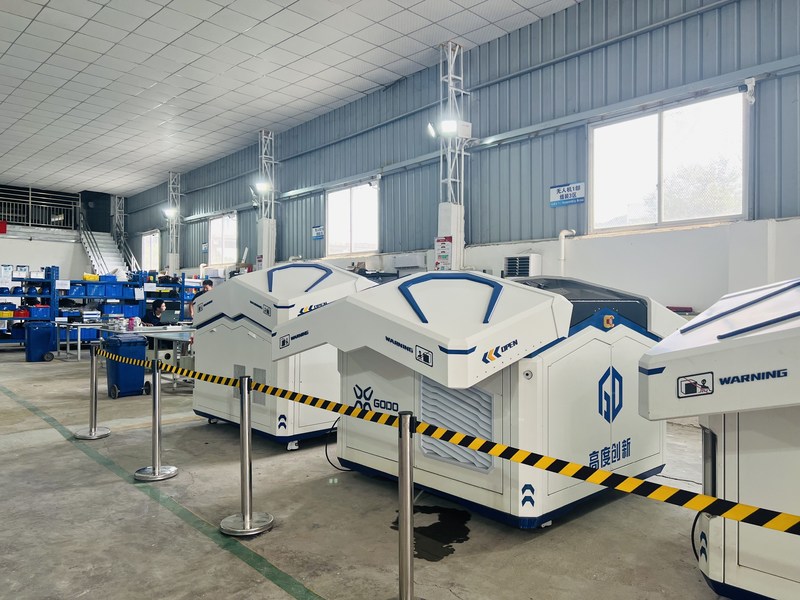 China SHENZHEN GODO INNOVATION TECHNOLOGY CO., LTD. factory production line