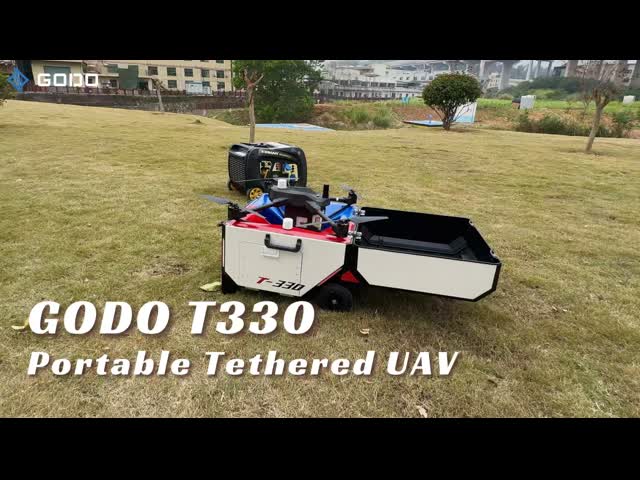 GODO T330 Portable Tethered UAV Systems | Hybrid Free-Flying & Tethered ...