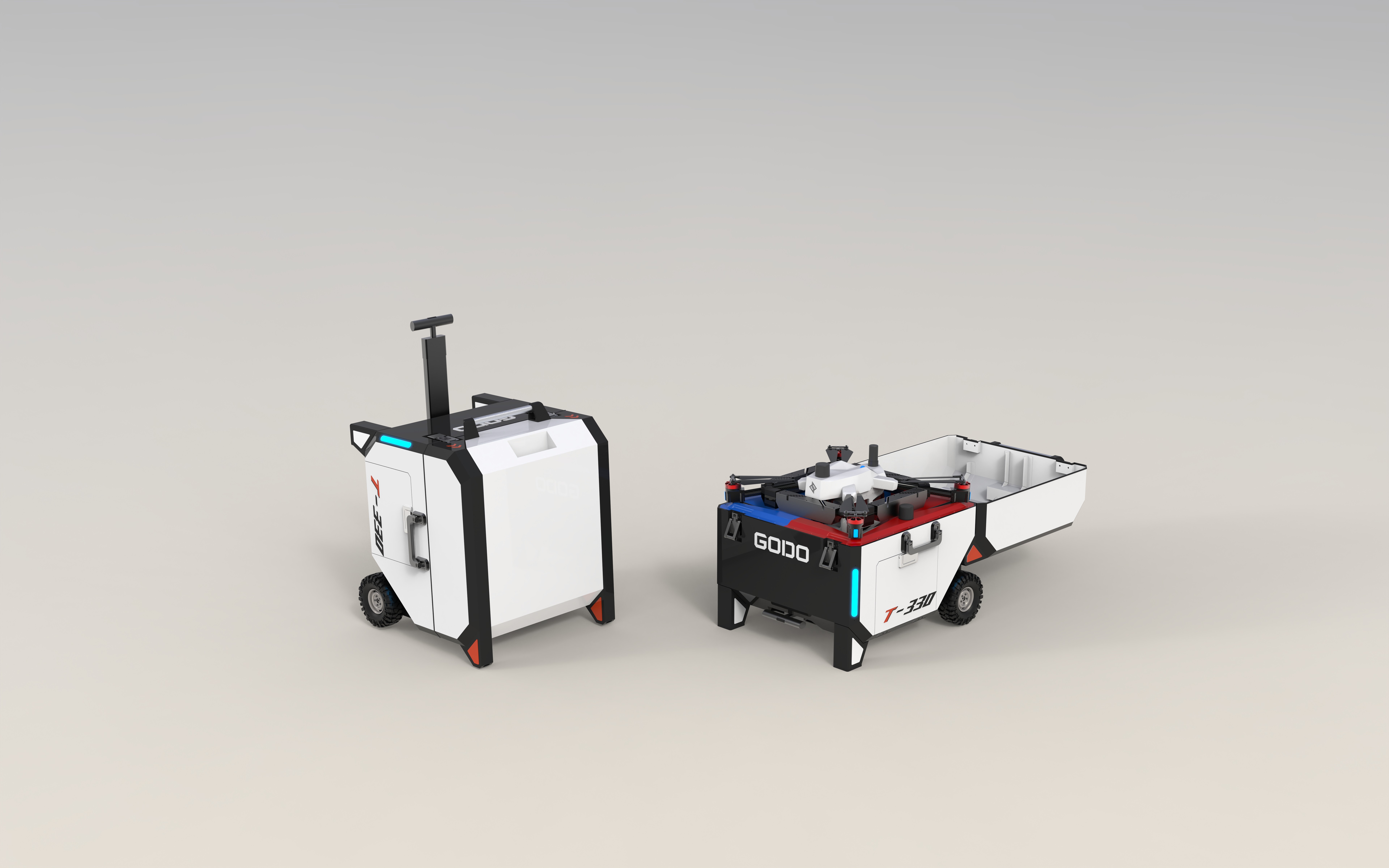 GODO T330 Portable Tethered UAV Systems | Hybrid Free-Flying & Tethered ...